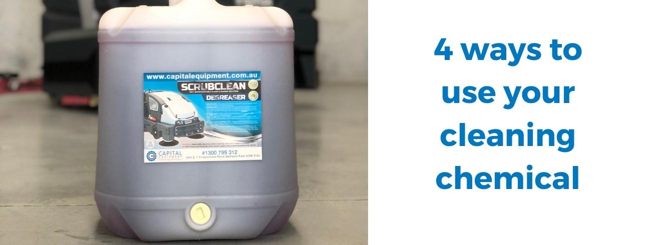 Cleaning Chemical Tips | 4 Ways to Use Better