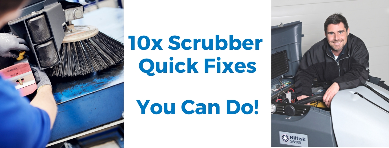 10 Floor Scrubber Quick Fixes | Capital Equipment