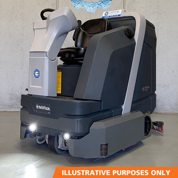 Second Hand Nilfisk SC6000 1050D Scrubber Dryer | Capital Equipment Hire