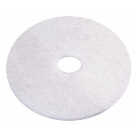 16" White Scrubbing Pad | Capital Equipment Hire