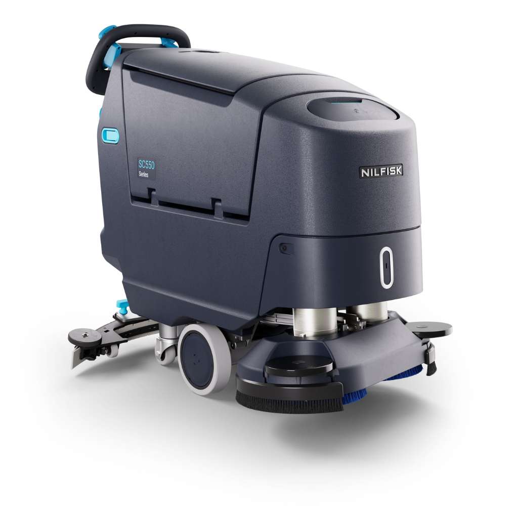Nilfisk SC550 D-61 Walk-behind Lithium-battery Scrubber Dryer | Capital Equipment Hire