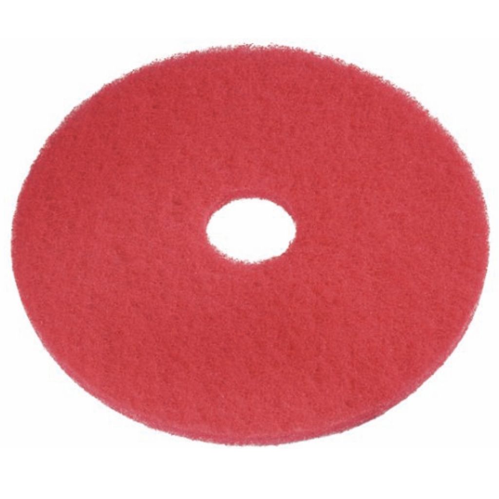 305mm Red Cleaning Pad (12") | Capital Equipment Hire