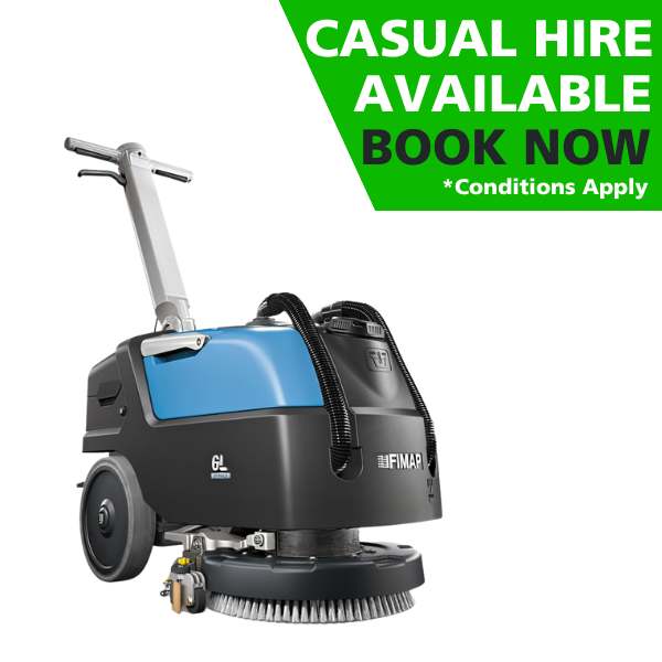 GL Pro Small Walk-Behind Scrubber Hire | Capital Equipment Hire